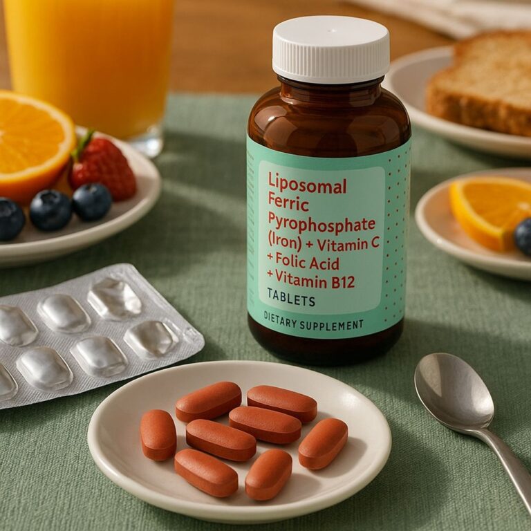Liposomal Ferric Pyrophosphate equivalent to Elemental Iron 30 mg with ...